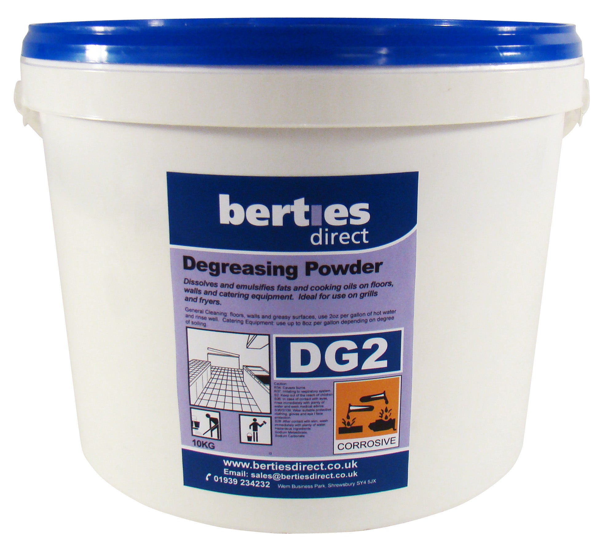 Berties DG2 Degreaser Powder – Berties Direct